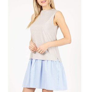 Dresses | Nwt French Terry Layered Look Summer Sundress | Poshmark